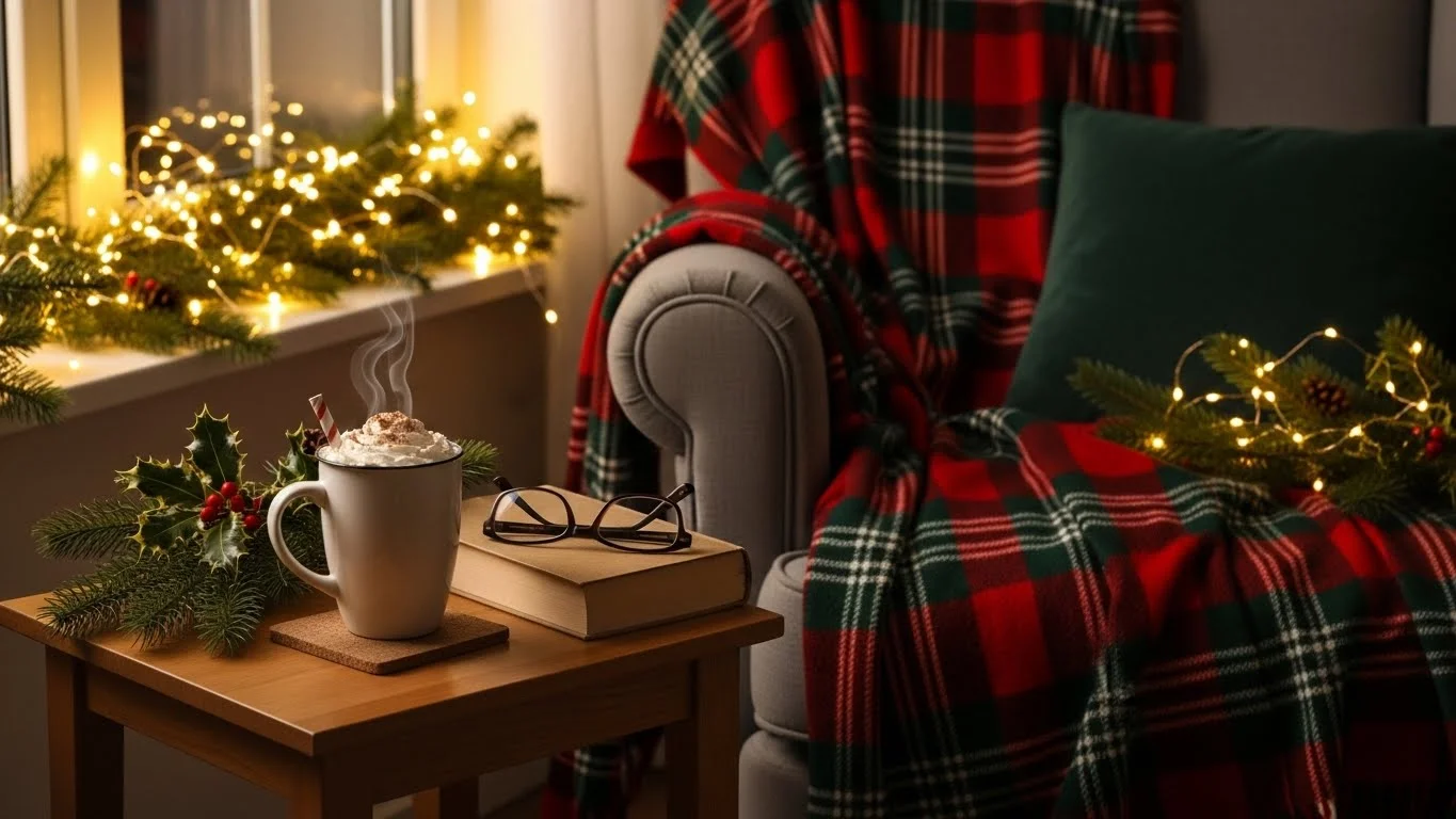 How to Design a Christmas Reading Nook That’s Cozy, Festive & Bookish ...